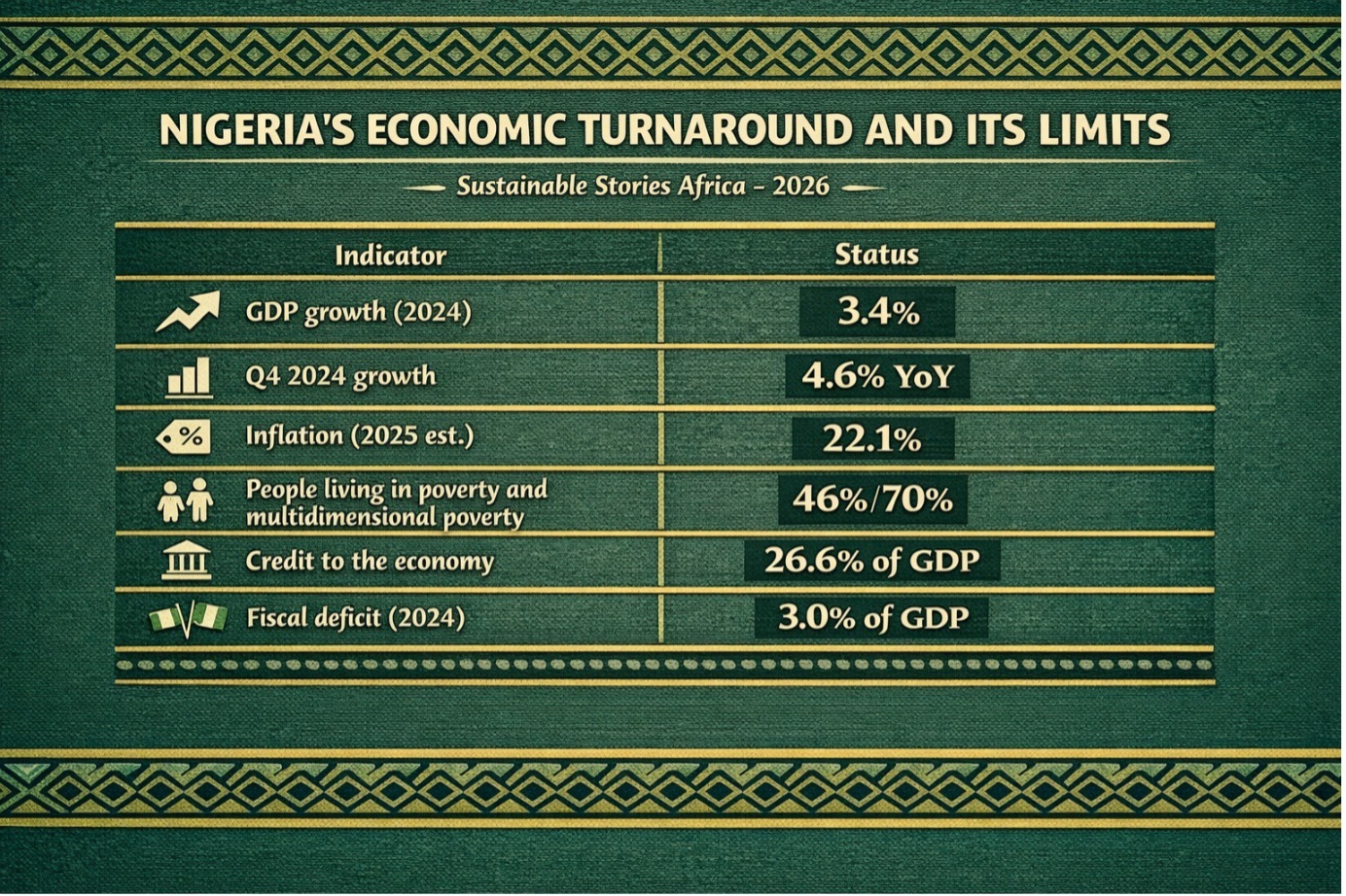 Nigeria's Reforms Are Stabilising the… | Sustainable Stories Africa