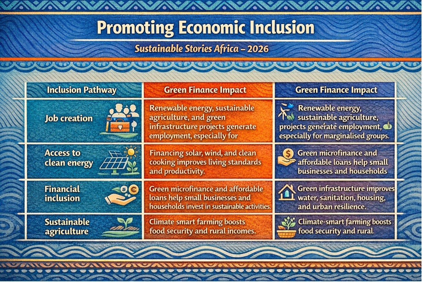 How Green Finance Can Unlock Economic… | Sustainable Stories Africa