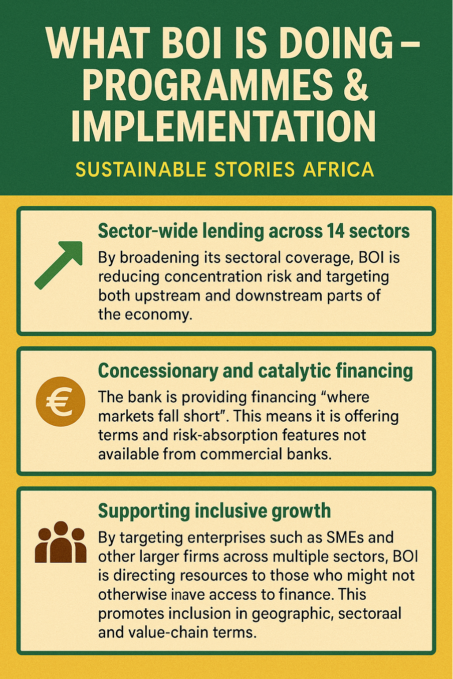 Olasupo Olusi – MD BOI: Driving… | Sustainable Stories Africa